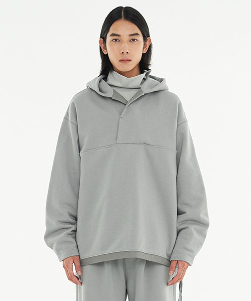 MUSINSA | ERRORS EXCEPTED PH442 Anorak Hoodie (Parma Gray)