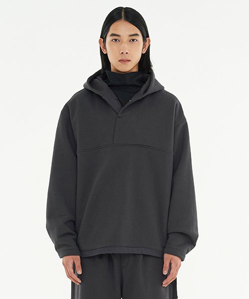 MUSINSA | ERRORS EXCEPTED PH441 Anorak Hoodie (Aspalt)