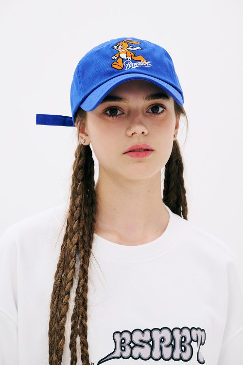 MUSINSA | BSRABBIT Sunday Rabbit Cap Blue