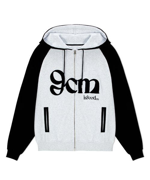 디바인디스턴스(DIVINE DISTANCE) 9센치 부클 래글런 후드 집업 [블랙] - 사이즈 & 후기 | 무신사