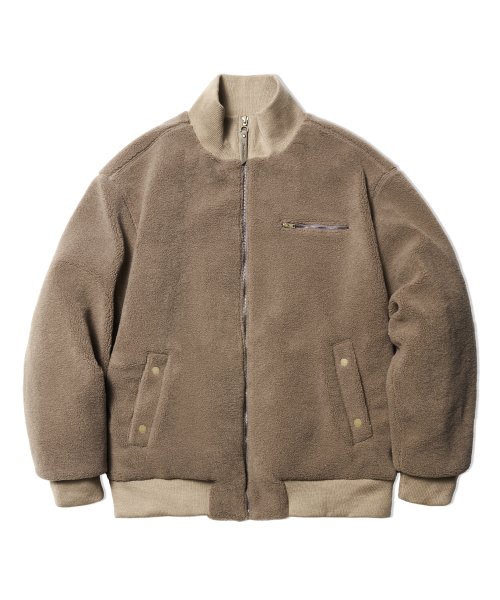 디바인디스턴스(DIVINE DISTANCE) 헤비 플리스 솔리드 자켓 [토프베이지] - 사이즈 & 후기 | 무신사