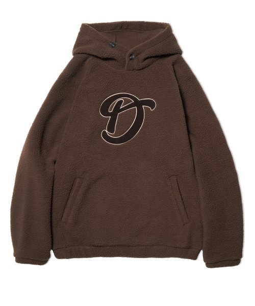 디바인디스턴스(DIVINE DISTANCE) D 래글런 셰르파 후드 [브라운] - 사이즈 & 후기 | 무신사