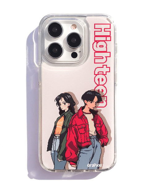 MUSINSA | GRAPIXEL 1980 CC Gel Hard Phone Case