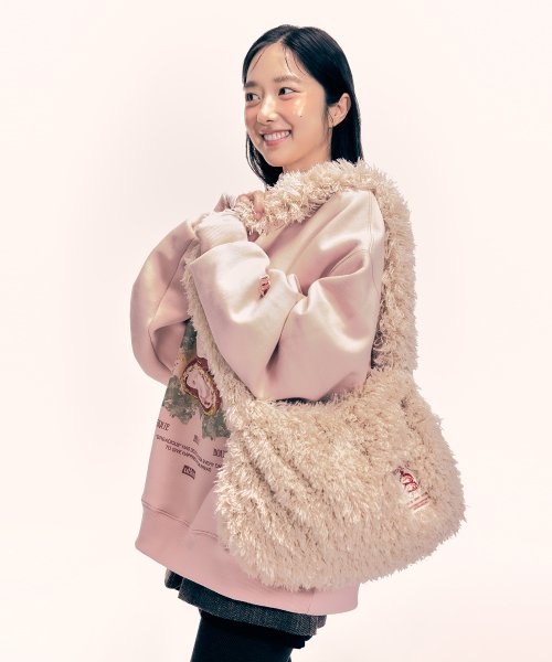 MUSINSA | ULKIN CANVAS Bredique Bread Dumble Shoulder Bag_Ivory