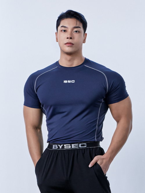 MUSINSA | BYSEC Compression Tech Line Functional Protea