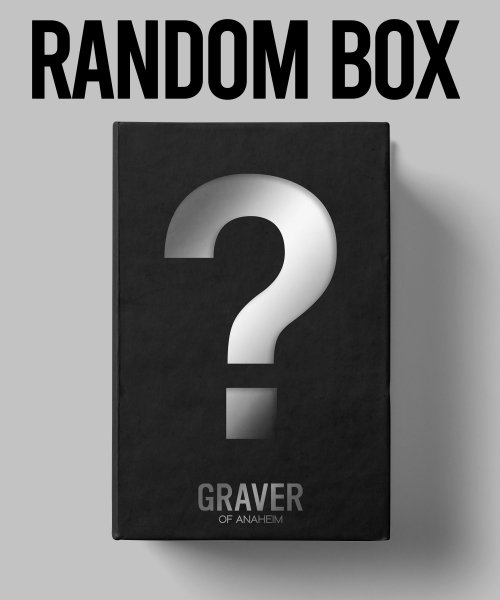 MUSINSA | GRAVER [Random Box] 2PACK Man to Man Box