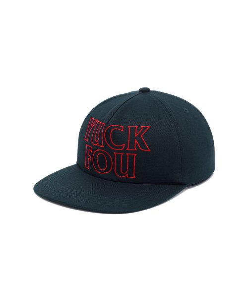MUSINSA | NICE GHOST CLUB YUCK FOU CAP_NAVY(NG2ESUAB26A)