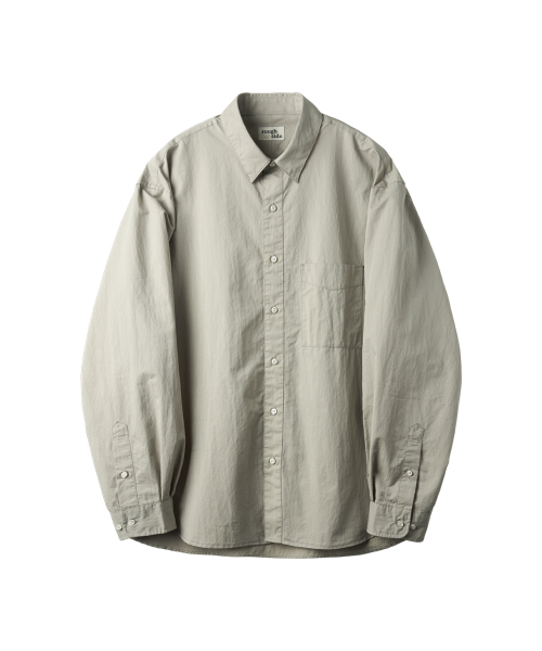MUSINSA | ROUGH SIDE Washed Nylon Shirt Sand