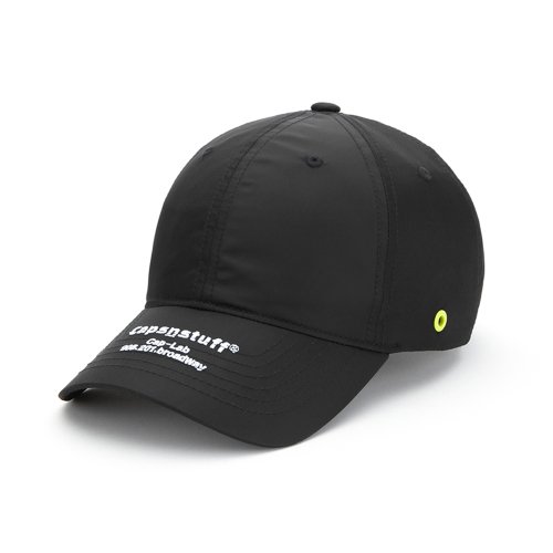 MUSINSA | CAPSNSTUFF METAL buckle nylon curve adjustment cap
