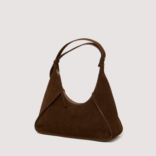 MUSINSA | FLOR Oxy Shoulder bag Suede Brown