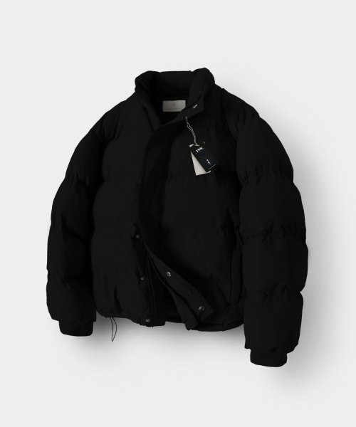 MUSINSA | MOOD INSIDE Two-way couple short padding_Black