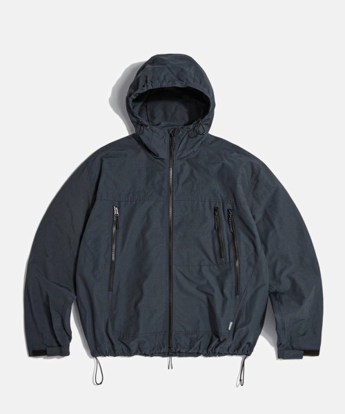 MUSINSA | ESPIONAGE Mountain Wind Parka Charcoal Blue
