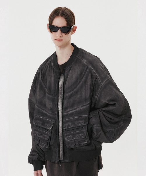 디앤에스알(DNSR) 오버 다이드 MA-1 - 사이즈 & 후기 | 무신사