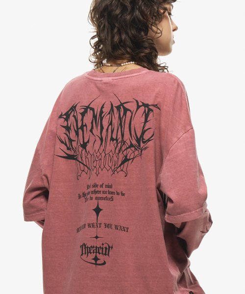 MUSINSA公式 | CPGN STUDIO The Acid Layered Pigment Long Sleeve Dusty Pink