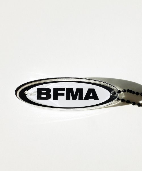 MUSINSA | BALLOON FRIENDS BFMA Oval Logo 10mm Acrylic Incense Keyring