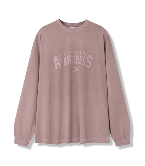 MUSINSA | AVANDRESS Hero Long Sleeve T-shirt PIGMENT PINK