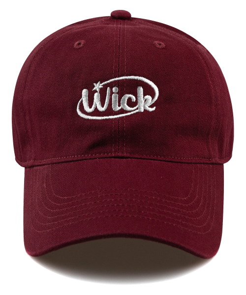 MUSINSA | WICK Meteo WASHING CAP-BURGUNDY