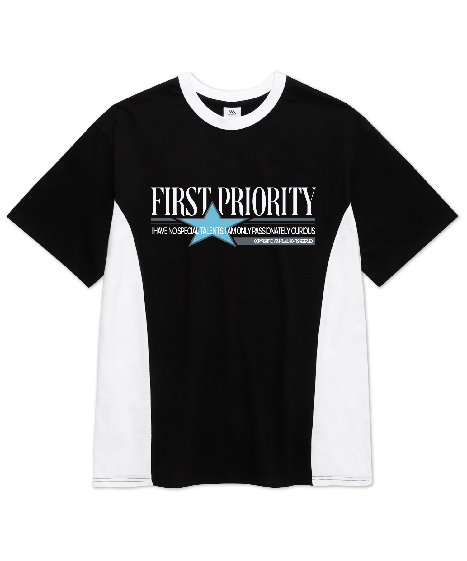 VENHIT FIRST-PRIORITY 撞色T恤 (Creatrip)