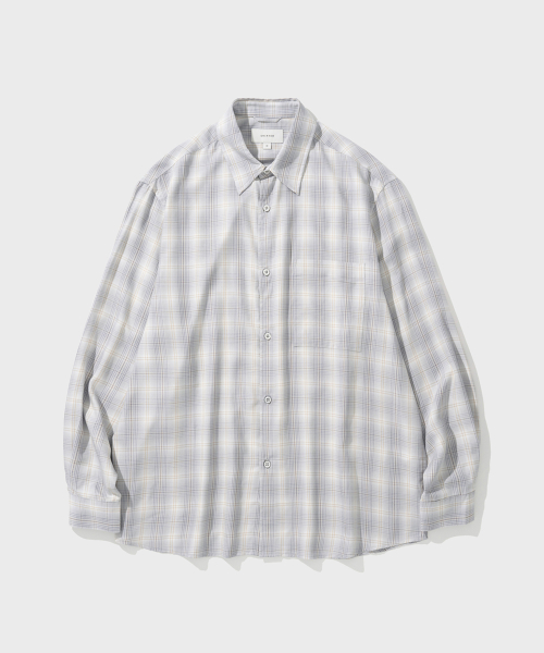 셔터(SHIRTER) NAVONA SHIRT V2 (CHECK GREY) - 사이즈 & 후기 | 무신사