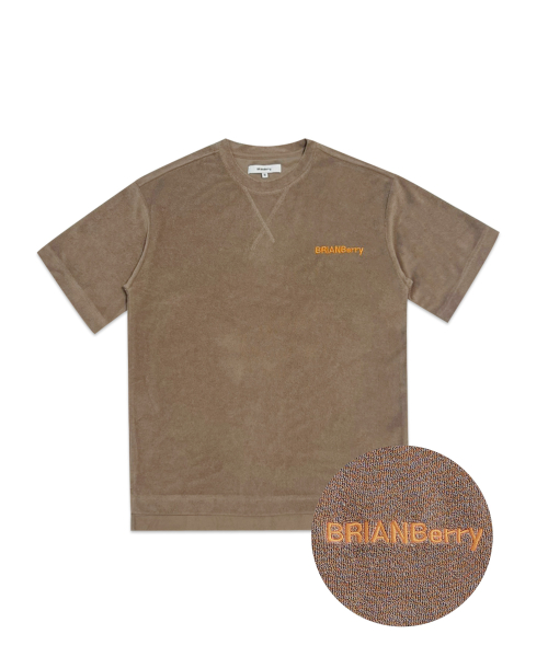 브라이언베리(BRIAN BERRY) BRAINY SUMMER HALF TEE_OAK BROWN - 사이즈 & 후기 | 무신사