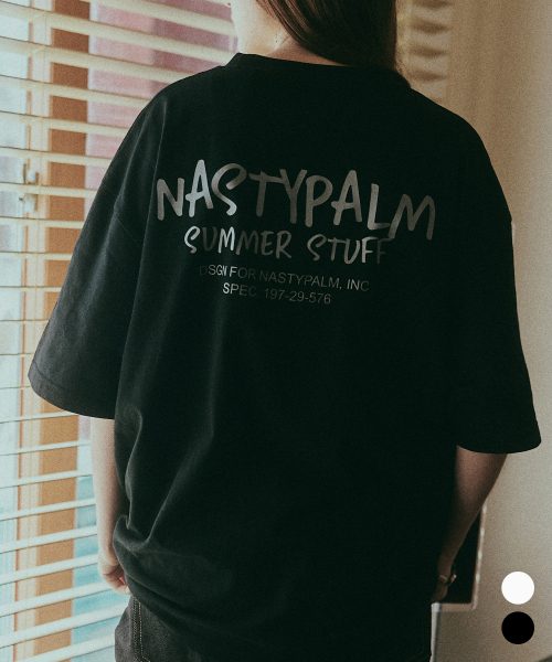 MUSINSA | NP STUDIO Essential Stuff Logo T-Shirt 2COLOR