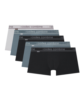MUSINSA | CODESCOMBINE INNERWEAR Minimal Logo Draw 5PACK