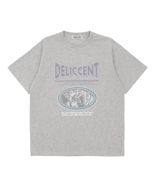 MUSINSA | DELICCENT Standard Angel T-shirt [MELANGE]