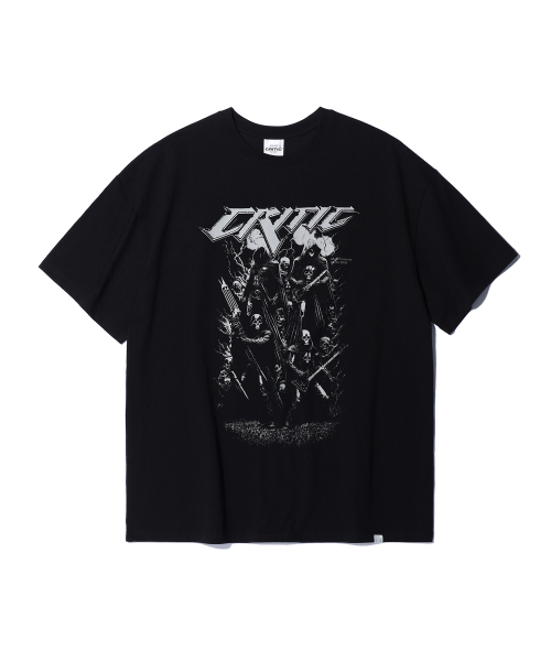 크리틱(CRITIC) WORLD JOURNEY CRITIC T-SHIRTS BLACK - 사이즈 & 후기 | 무신사
