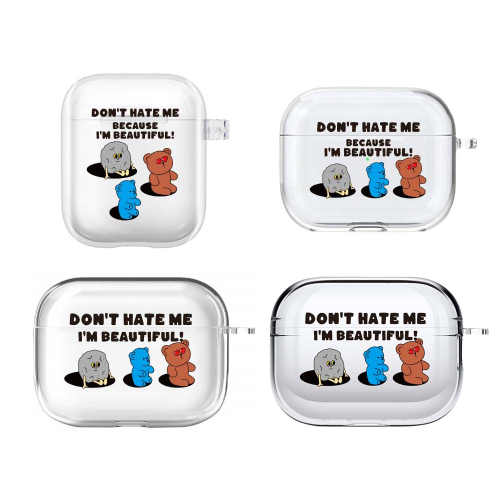 MUSINSA公式 | BALLOON FRIENDS AirPod Clear Case - POM Beautiful