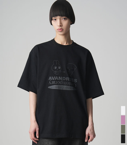 MUSINSA | AVANDRESS Contemporary T-shirt - 4COL