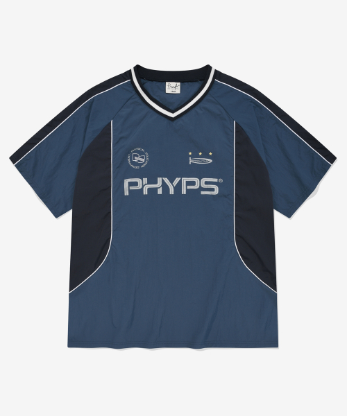MUSINSA | PHYPS NYLON SOCCER SS NAVY