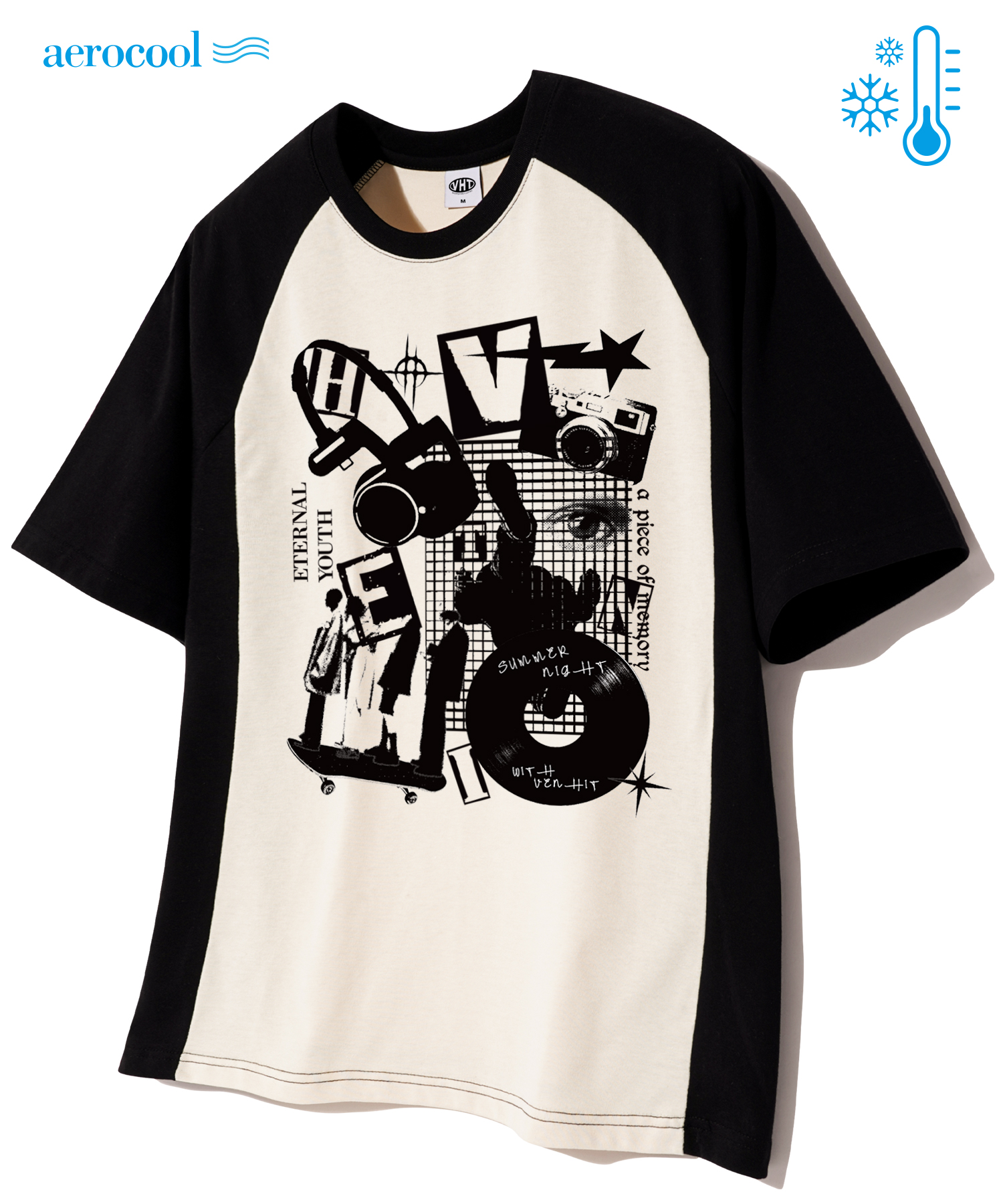 VENHIT Piece-of-Memory 撞色T恤 (Creatrip)