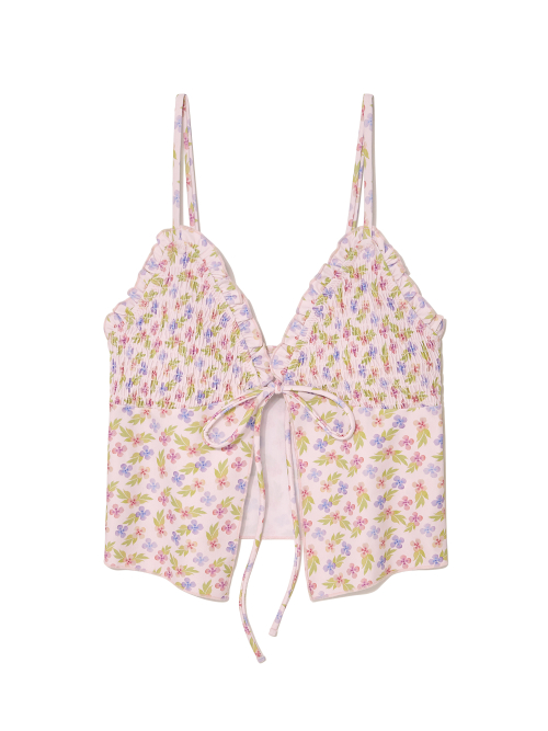 MUSINSA | GLOWNY TANKINI SWIM TOP (LAVENDER BLOOM)