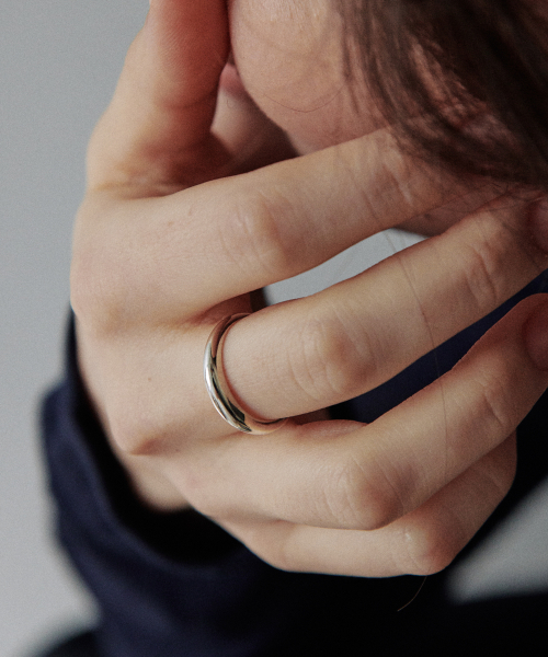 MUSINSA | VERTE MINI SOAR RING (SILVER)