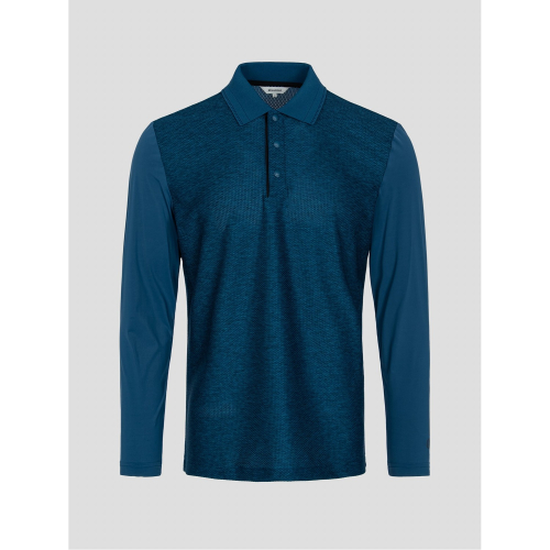 MUSINSA | BEANPOLE GOLF Men's Honeycomb Melange AIO Long-Sleeved Collar ...