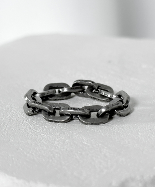 MUSINSA | BLESSED BULLET ss-Round Box Soft Chain Ring