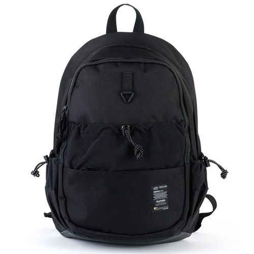 MUSINSA | PEEPS blend string pocket backpack(black)