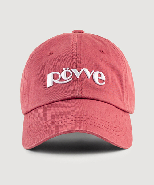 뢰브(ROVVE) Logo Cap (Light Red) - 사이즈 & 후기 | 무신사