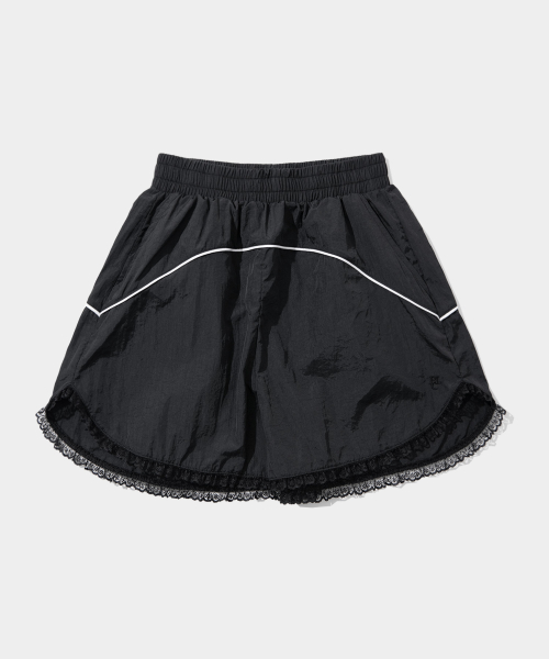 MUSINSA | PLACE STUDIO Piping lace half short nylon bendable dolphin ...