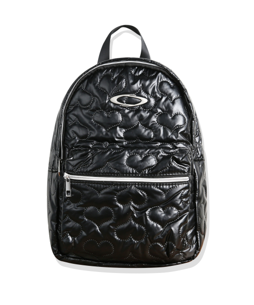 노이아고(NOIAGO) NOI1338 하트 퀼팅 백팩 (블랙) - 사이즈 & 후기 | 무신사