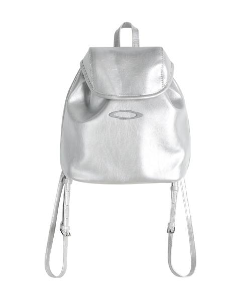 MUSINSA | NOIAGO NOI1339 Leather Mini Backpack (Silver)