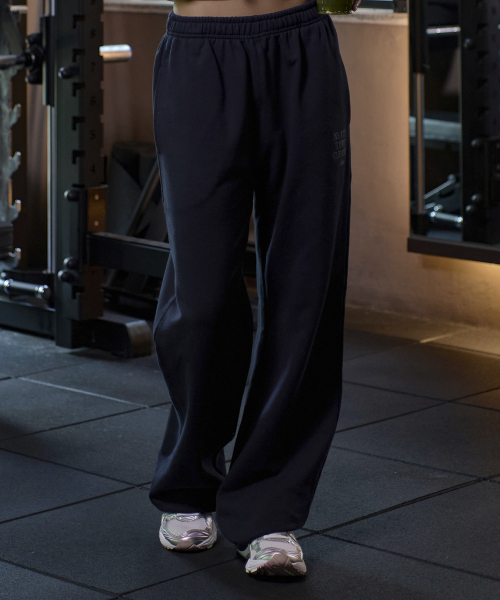 비터셀즈(BITTERCELLS) C.G 슬로건 트레이닝 팬츠-네이비 - 사이즈 & 후기 | 무신사