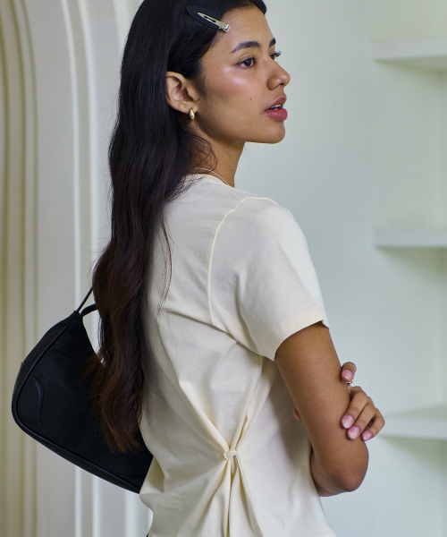 비터셀즈(BITTERCELLS) C.G 버튼 티셔츠-크림 - 사이즈 & 후기 | 무신사