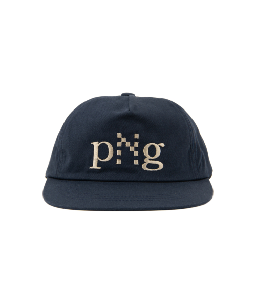 MUSINSA | PNG JOURNAL PNG LOGO CAP - NAVY