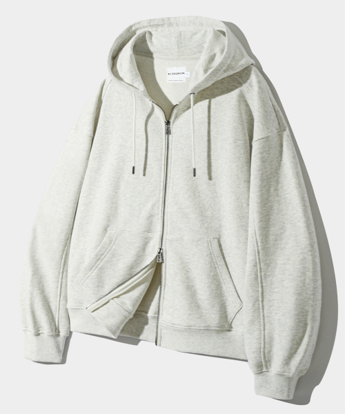 MUSINSA | DIMITRI BLACK ASI Four Seasons Essential Sweat Hooded Zip-Up ...