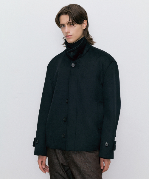 엔도어(ENDOOR) Short mac coat (black) - 사이즈 & 후기 | 무신사