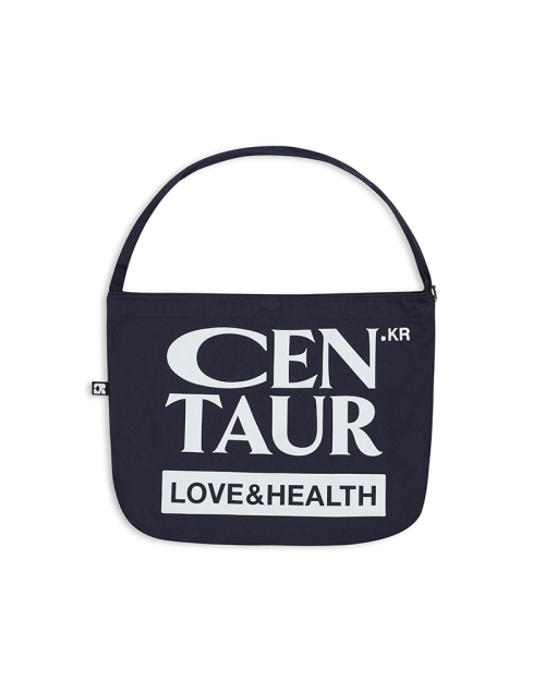 MUSINSA | CENTAUR.KR CENTAUR WASHED COTTON LOGO BAG_NAVY