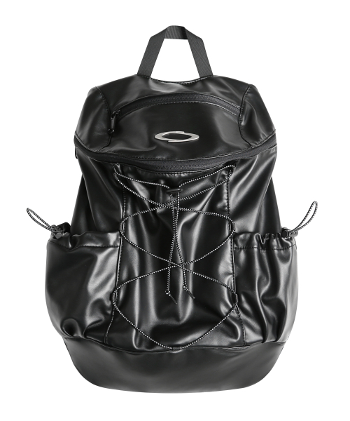 노이아고(NOIAGO) NOI1387 스트링 심볼 백팩 (블랙) - 사이즈 & 후기 | 무신사 - 双肩包_包_女装_HanTao