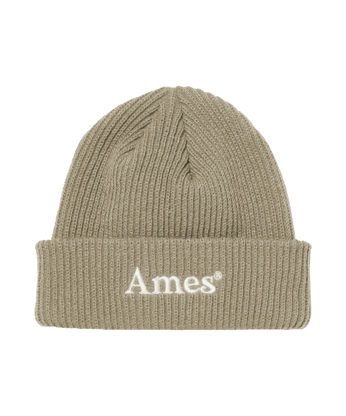 아메스 월드와이드(AMES-WORLDWIDE) BASIC LOGO BEANIE BEIGE - 사이즈 & 후기 | 무신사