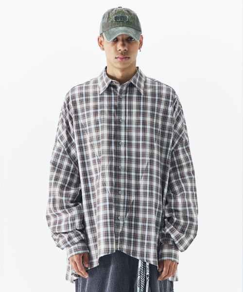 MUSINSA | HEDER HELEN VTG Sector shirt brown